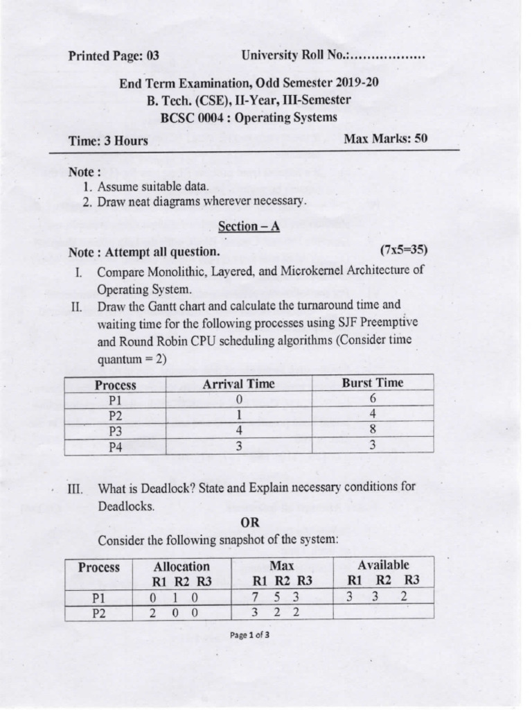 End Term (Cse, CCV, CSF, Da, Iot) | PDF