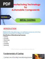 Types of Pattern Brief | PDF | Casting | Procedural Knowledge