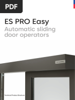 dormakaba ED 100/250 Operator Guide | PDF | Door | Switch