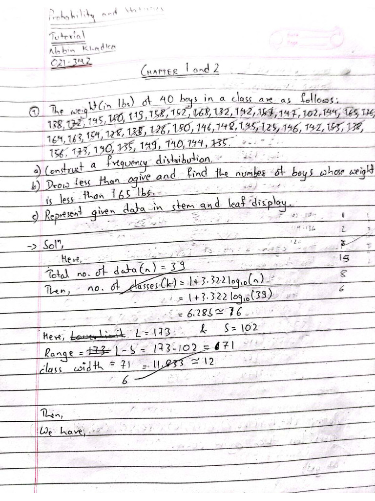 Pns-Tutorial-Full-Handwritten-Notes BB | PDF