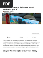 Move Apex Legends to Another Monitor | PDF | Keyboard Shortcut | Computing