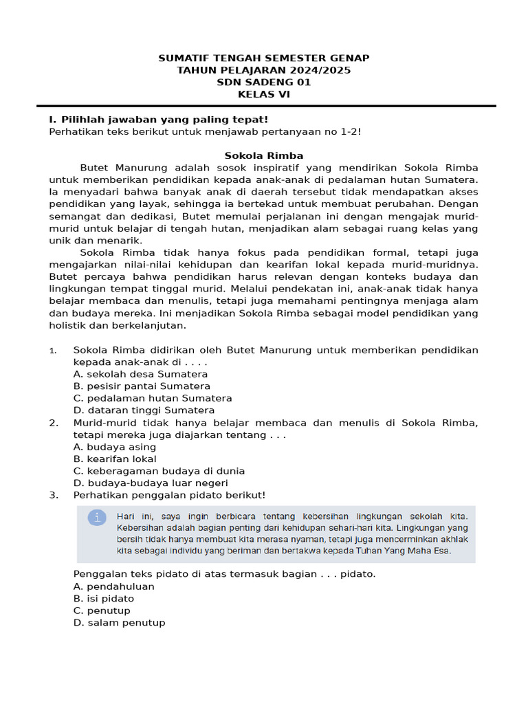 STS BHS Ind 2025 | PDF