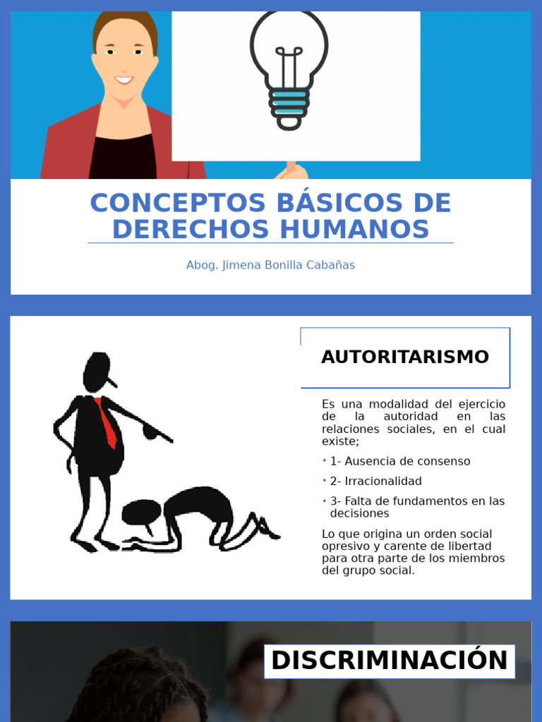 Conceptos Bàsicos de Derechos Humanos | PDF | Derechos humanos | Libertad