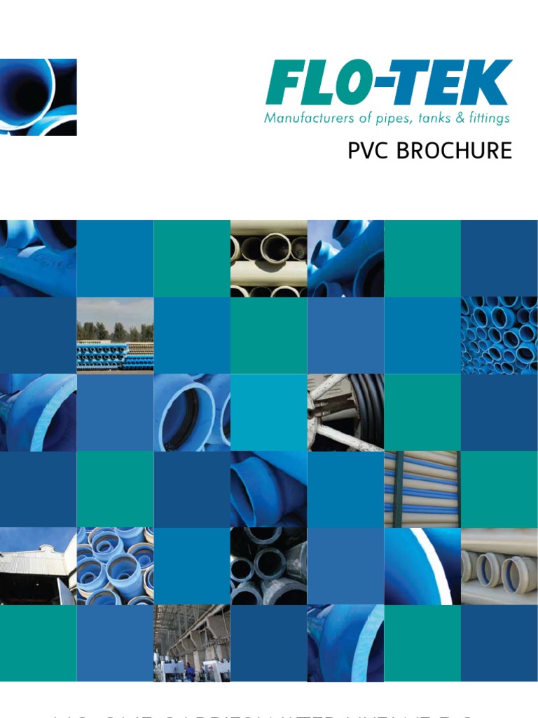 PVC Brochure | PDF | Polyvinyl Chloride | Pipe (Fluid Conveyance)
