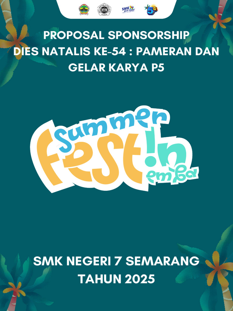 Proposal Sponsorship (Summer Fest in Stemba) New | PDF