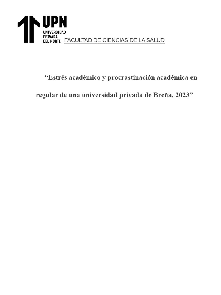 Monja Lazo, Luis Fernando - Prado Flores, Sheyla Yelitza PDF | PDF | Sistema | Estrés (biología)