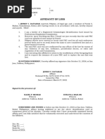 Botswana Affidavit | PDF