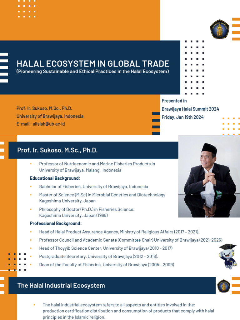 Halal Ecosystem in Global Trade | PDF | Economies