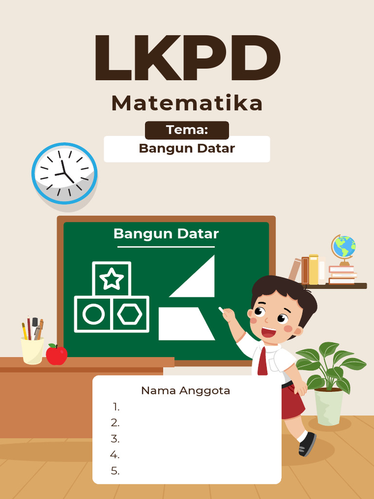 LKPD Bangun Datar Kelas 2 SD | PDF