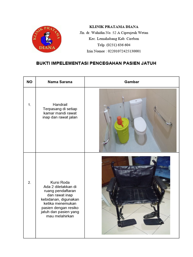 2.2.8 Bukti Pencegahan Pasien Jatuh | PDF