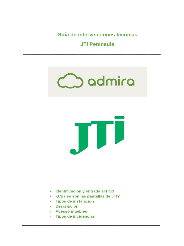 Guia Muebles y Hardware JTI ESPAÑA | PDF | Hardware de la computadora | Enrutador (Computación)