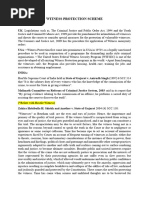 Witness Protection Act Overview | PDF | Criminal Procedure In South ...
