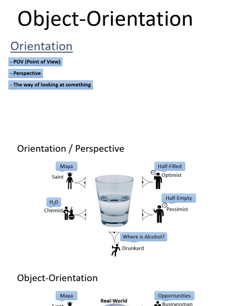 Object Orientation Intro Pdf