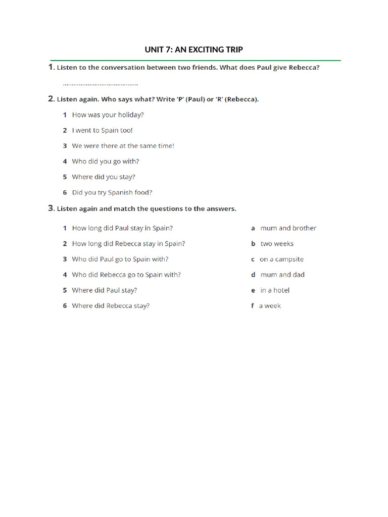 Unit 7 Prepare 2 Listening Pdf