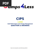 Cips Exam Timetable | PDF