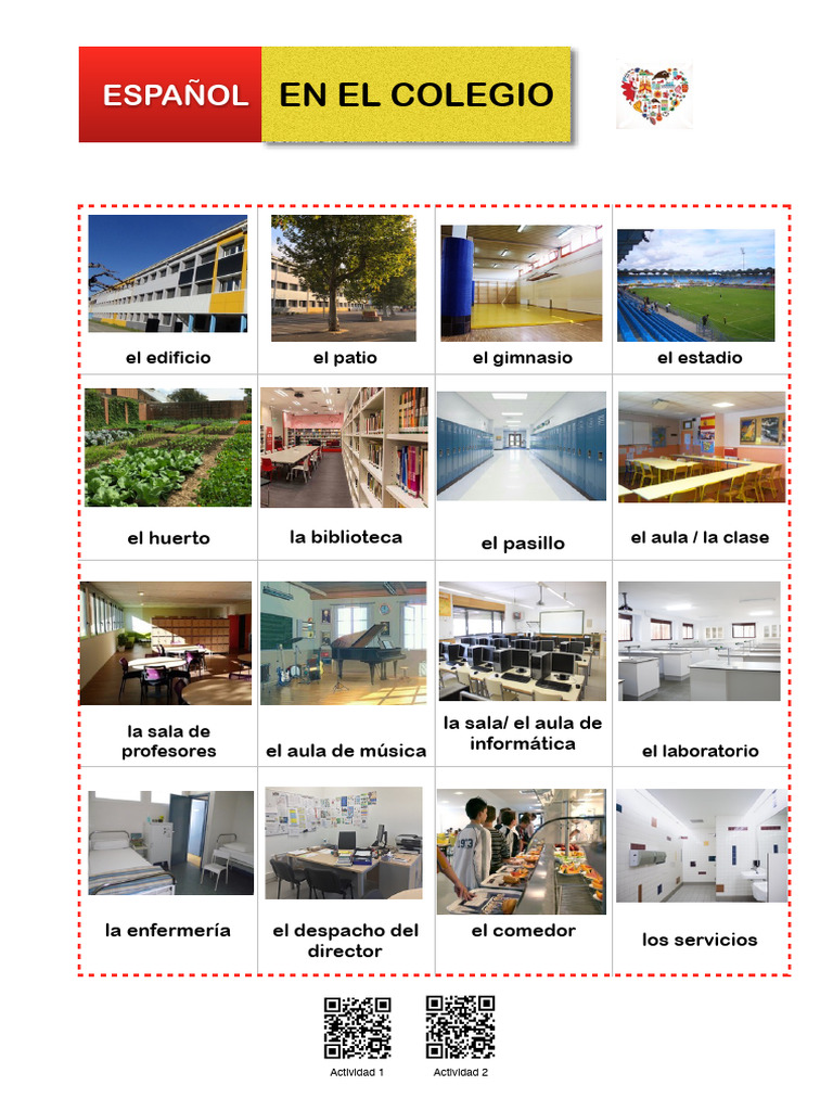 Flashcard en El Colegio | PDF