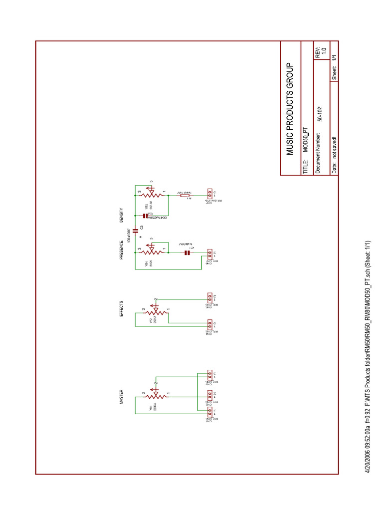 RM50 Master (Scheme) | PDF