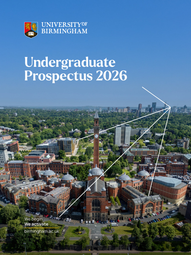 University of Birmingham 2026 Prospectus | PDF | Birmingham