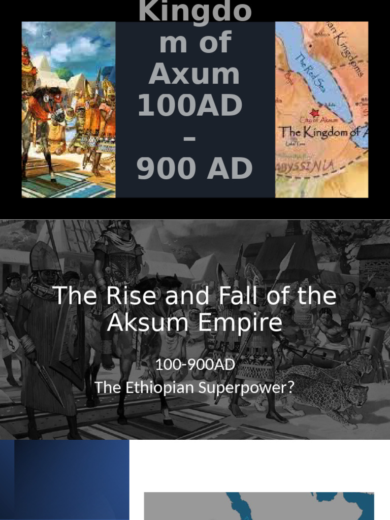 Rise and Fall of The Aksum Empire | PDF
