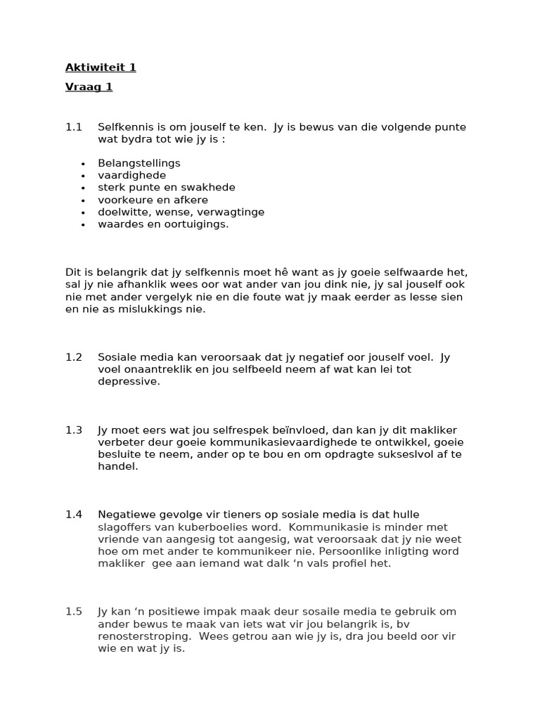 LO Taak Kwartaal 1 | PDF