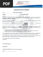 Authorization Letter Form For DSW | PDF