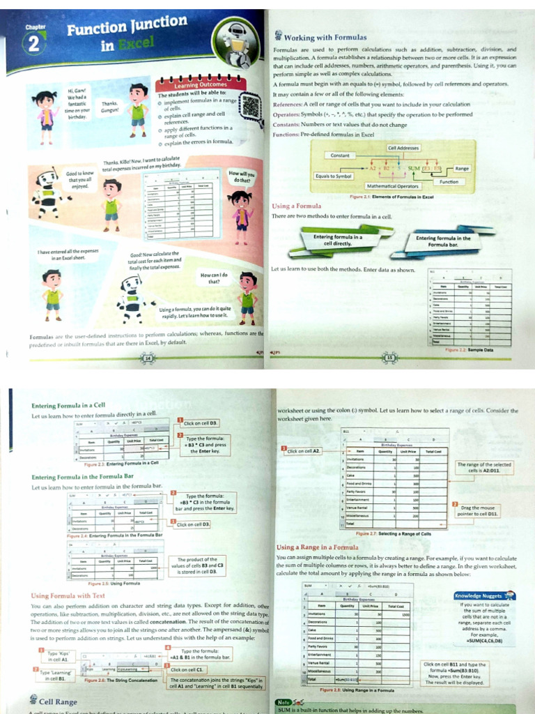 Cyber World - Chapter 2 - Function Junction in Excel | PDF