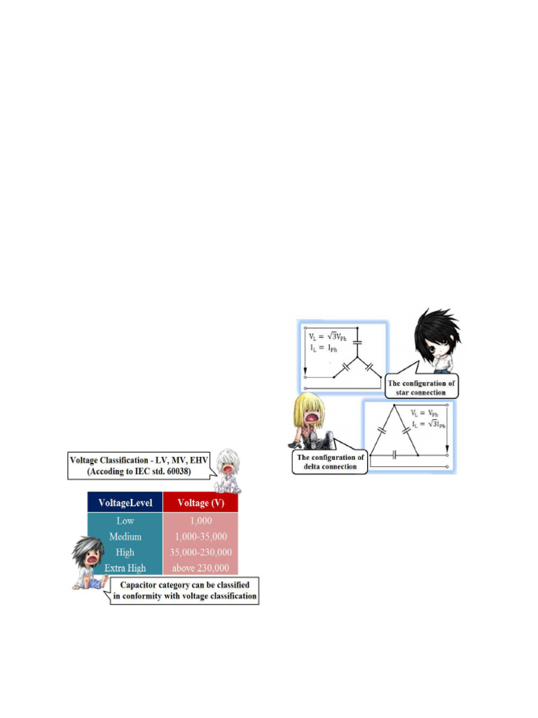 AC Capacitor Configuration for Power Factor Correction | PDF ...