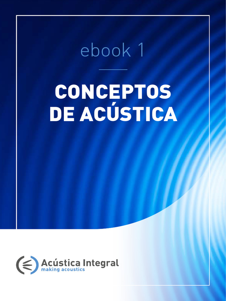 Ebook 1 Conceptos de Acustica | PDF | Decibel | Sonido
