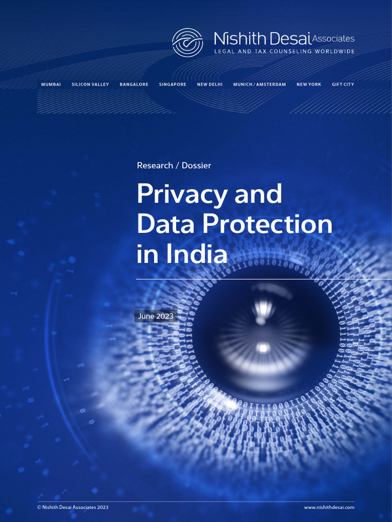 Privacy and Data Protection in India | PDF | Privacy | Banks