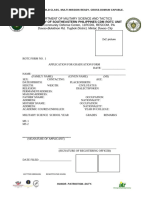 Military Biographical Sketch Template | PDF