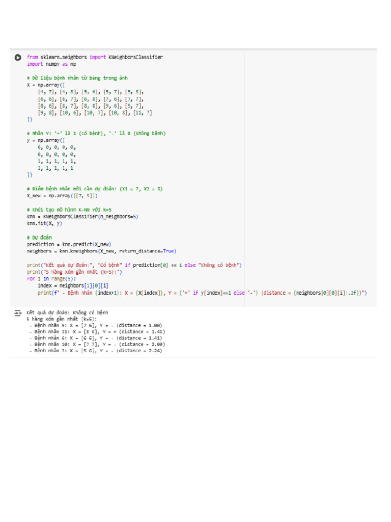 Bài Tập Dự Báo KNN, Logistic Regression | PDF