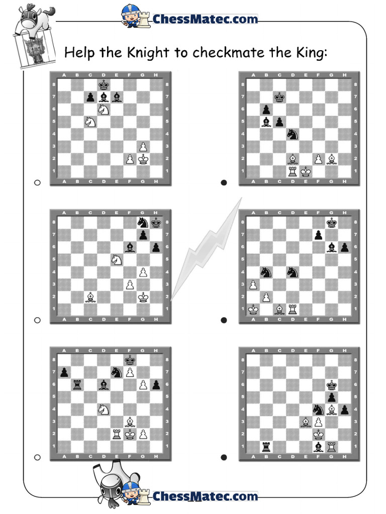 Checkmate With The Knight | PDF
