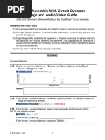2025-2026 Circuit Assembly Schedule | PDF