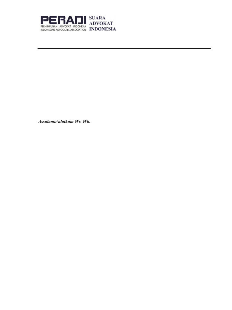 Surat Undangan Rev | PDF