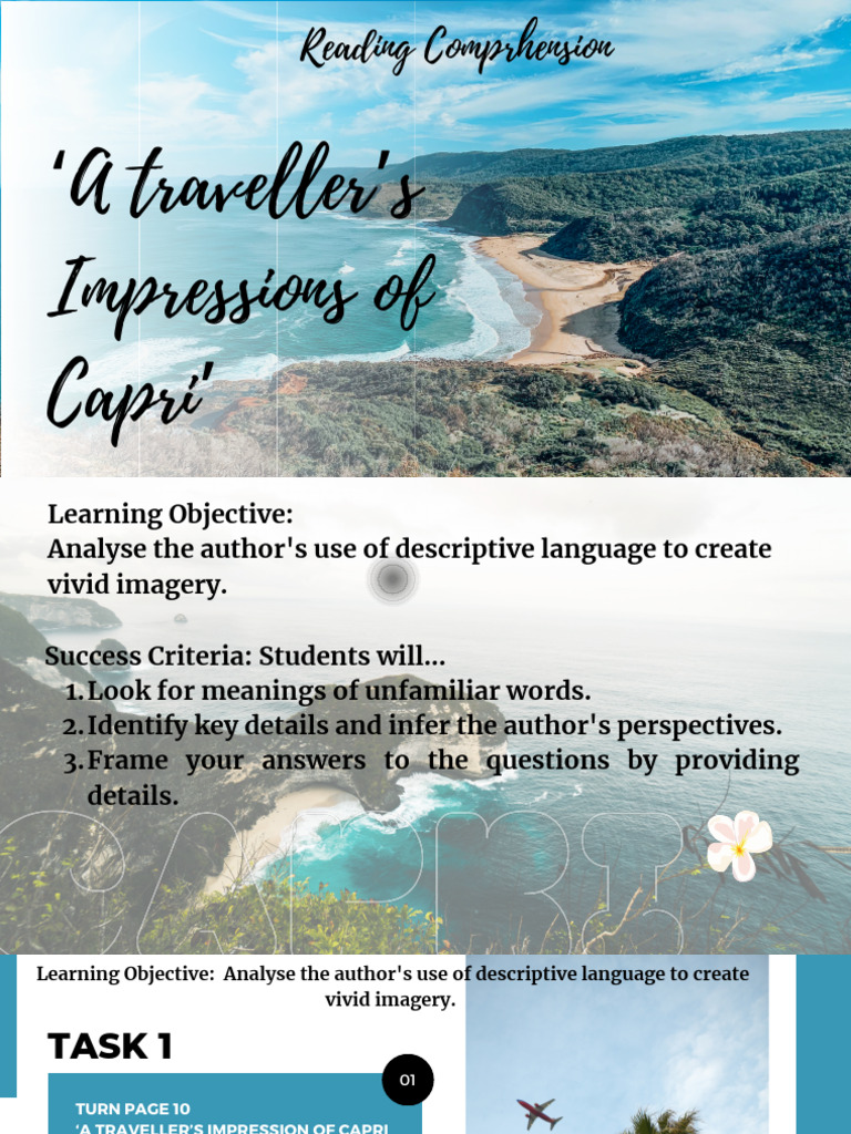 A Traveller's Impression of Capri | PDF