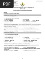 16197-Borang Ujian Saringan HIV Pra Perkahwinan KKM 2 | PDF