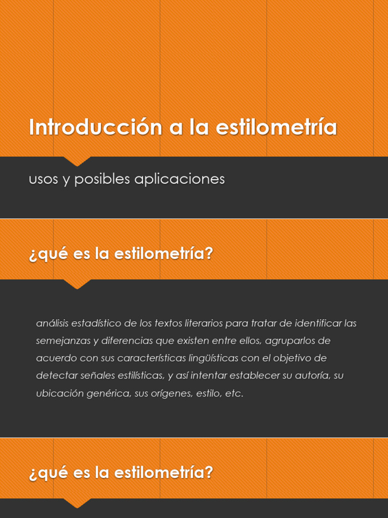 AnÃ¡lisis Estilomã©trico Con Stylo | PDF | Análisis de componentes ...