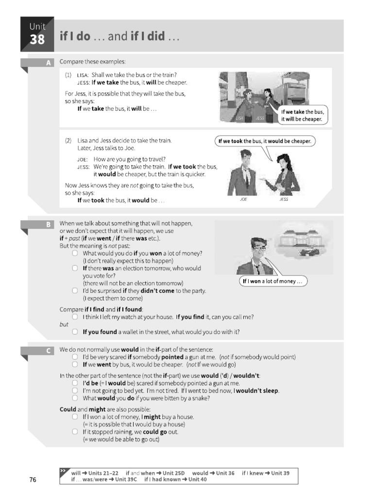 Conditional Sentence Type 1 Type 2 | PDF