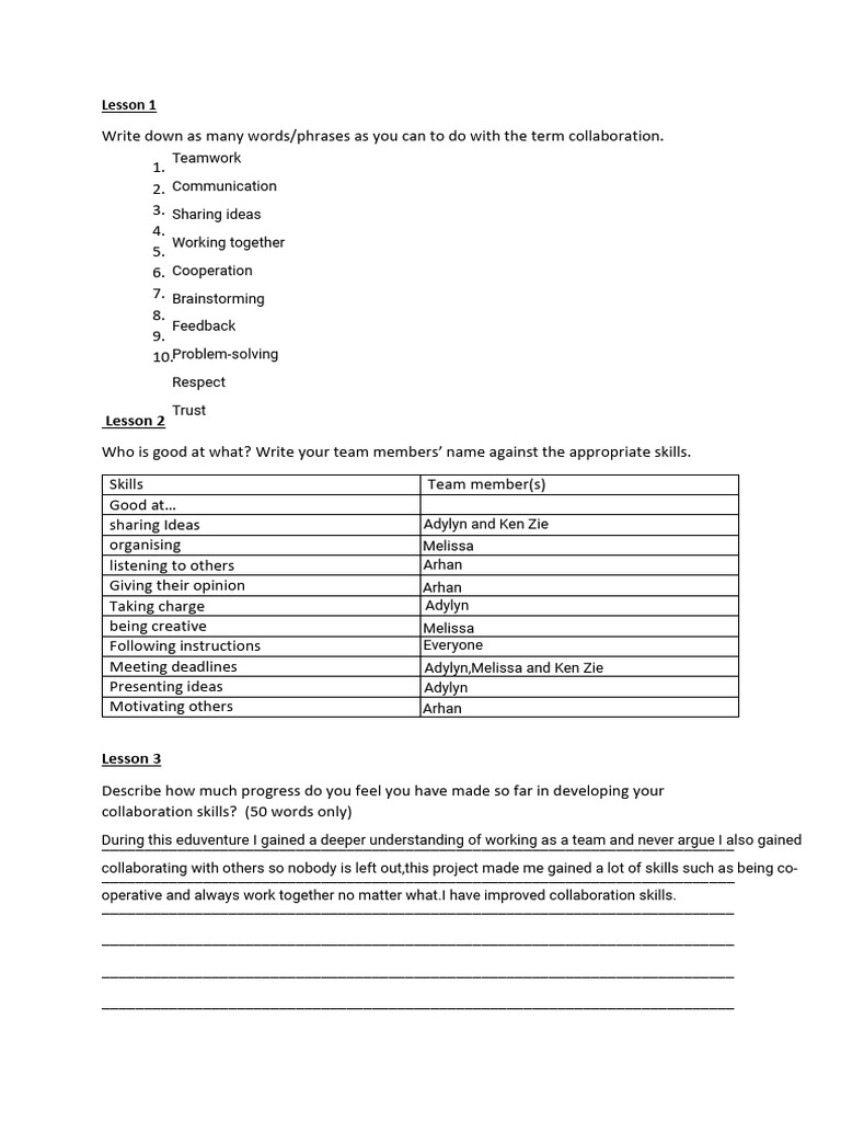 Kami Export - Recap-Collaboration | PDF | Human Communication