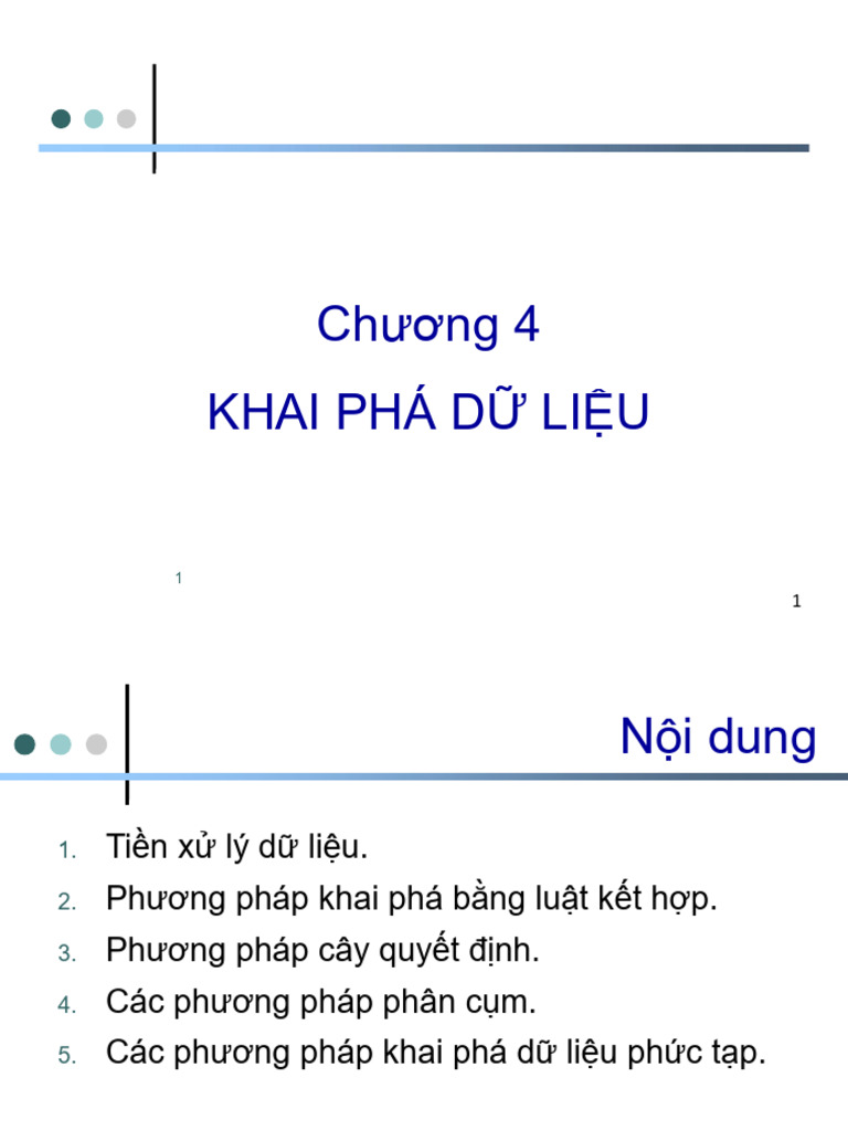 Chuong 4 - Khai Pha Du Lieu | PDF