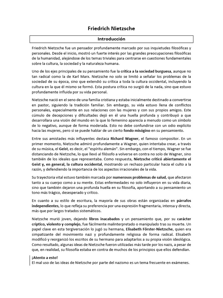 Friedrich Nietzsche | PDF | Friedrich Nietzsche | Moralidad