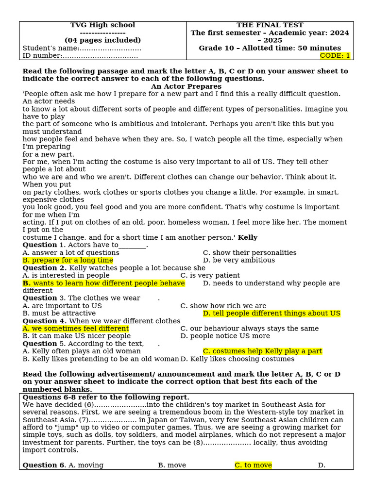 De Thi HK1 Tieng Anh 10 Friends Global Nam 2024 - 2025 Format Moi de 1-1733133265 | PDF | Galaxy