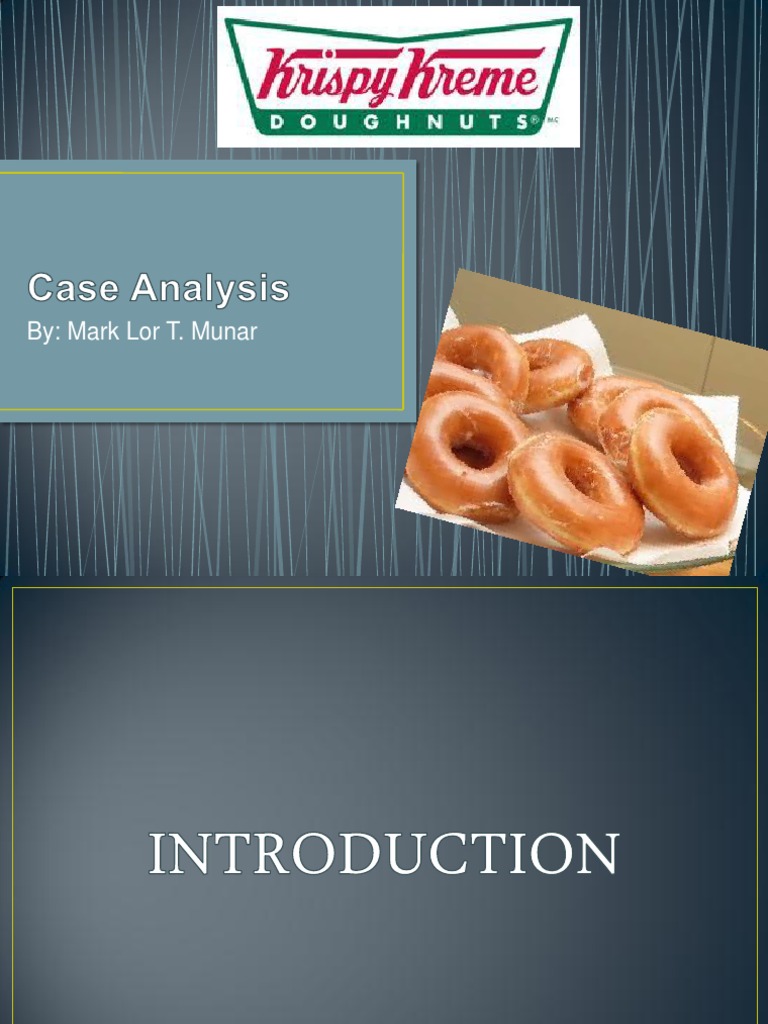 Krispy Kreme Mark | PDF | Doughnut | Margin (Finance)