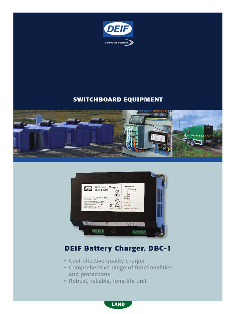 DBC-1 Handout UK 20252701D00035-060312 | PDF | Battery Charger | Relay