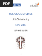 Eduqas Re Gcse Past Paper | PDF | Ordination | Bhikkhu