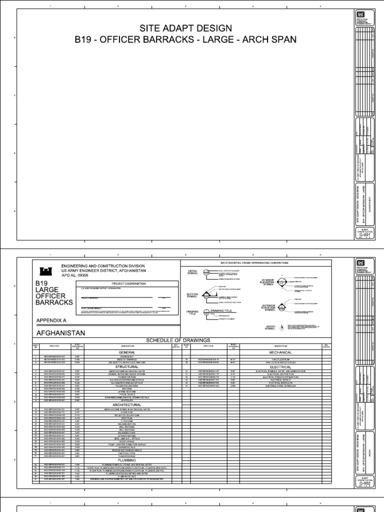 b19 - Officer Barracks - Large - Arch Span | PDF | Civil Engineering ...