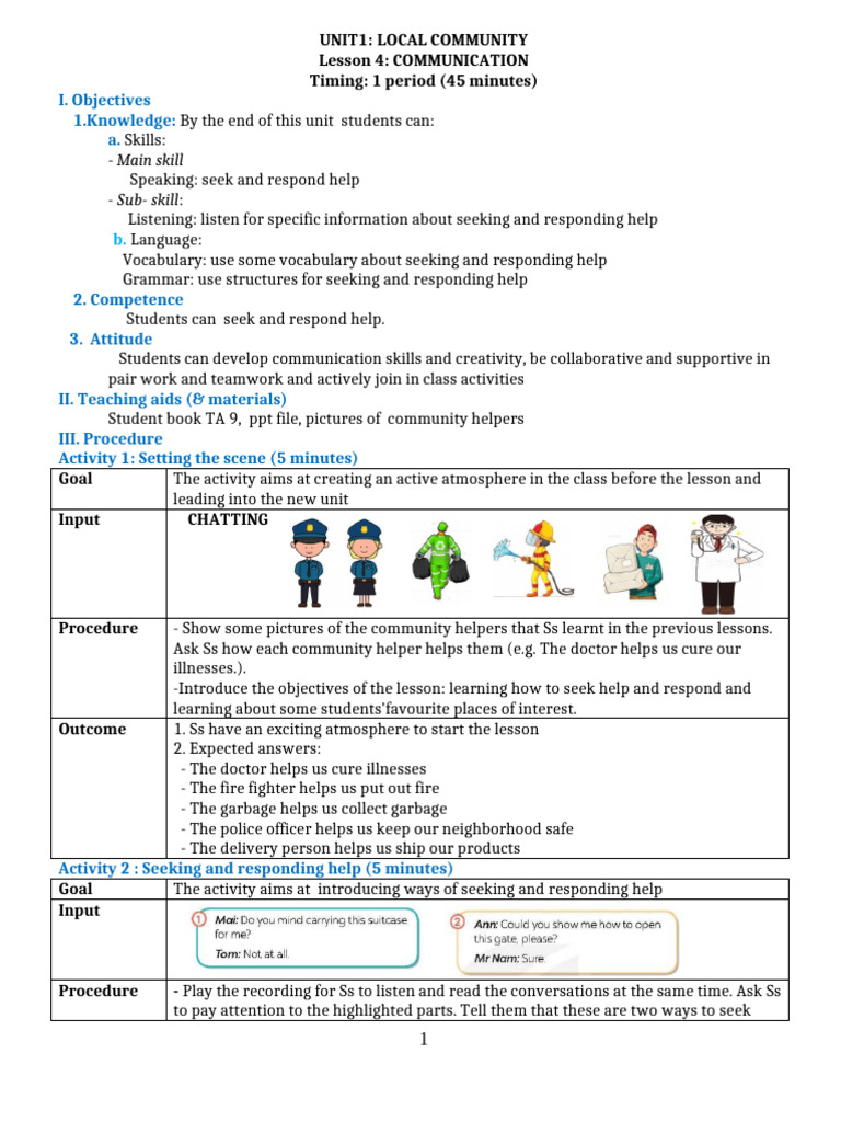Unit 1 Period 4 Communication | PDF | Learning | Cognition