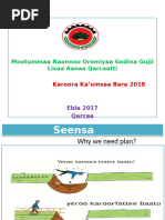 Gabaasa Hojii Paartii Fi Mootummaa Kurm.2ffaa 2017 | PDF