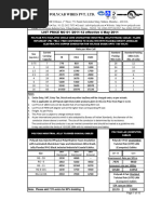 Polycab Cable Price List 1 2011 | PDF | Coaxial Cable | Insulator ...