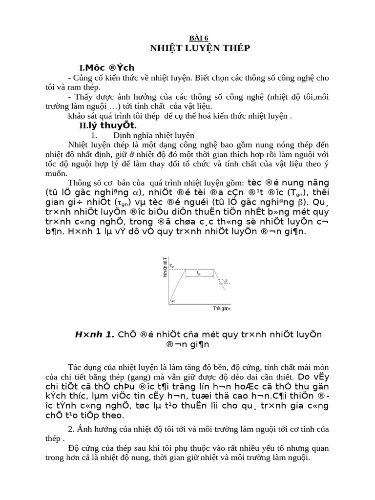 Bài 6 Nhiệt Luyện Thép | PDF